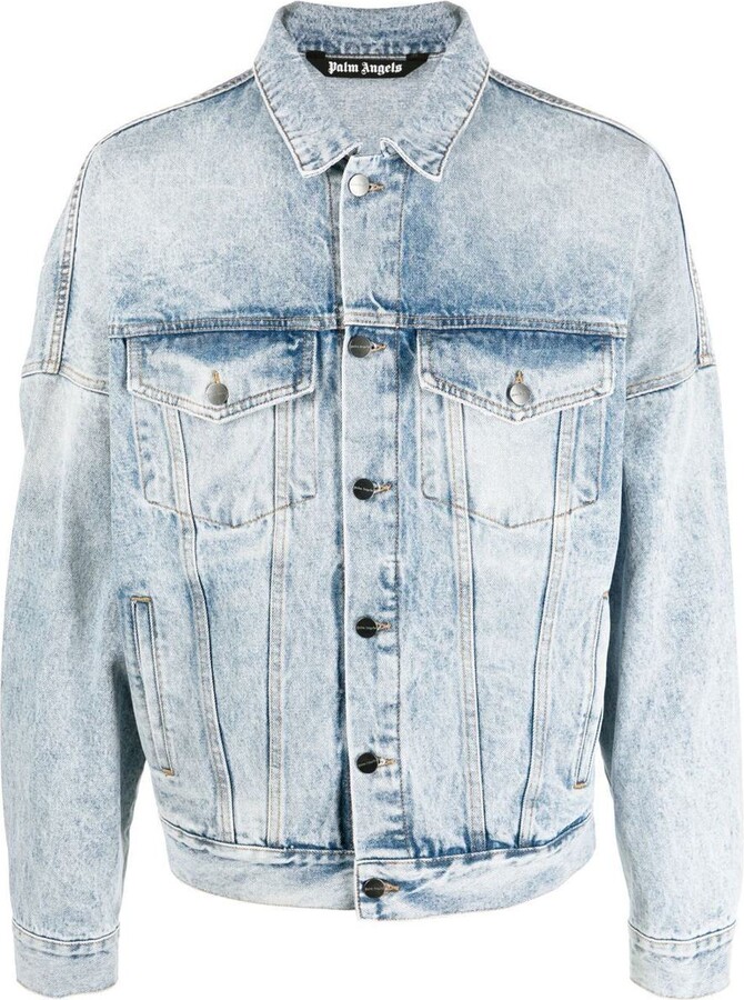 Palm Angels Denim jacket - ShopStyle