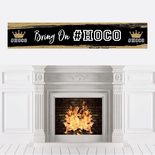 Big Dot of Happiness Hoco Dance - Homecoming Decorations Party Banner ...