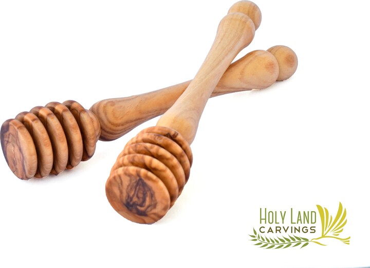 Etsy Olive Wood Honey Dipper Stick | Bee Sticks Wooden Dippers ...