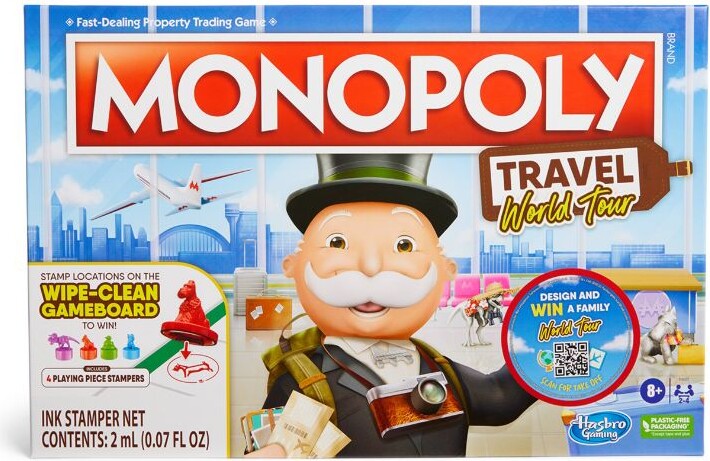 Monopoly Monopoly Travel World Tour Edition Board Game - ShopStyle Toys