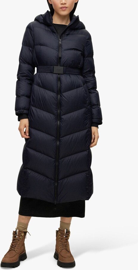 HUGO BOSS Pamaxi Long Quilted Puffer Jacket - ShopStyle