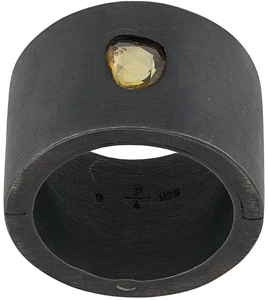 Parts of Four Sapphire Detail Signet Band Ring - ShopStyle