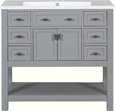 HOOSENG Gray Display Cabinets | ShopStyle