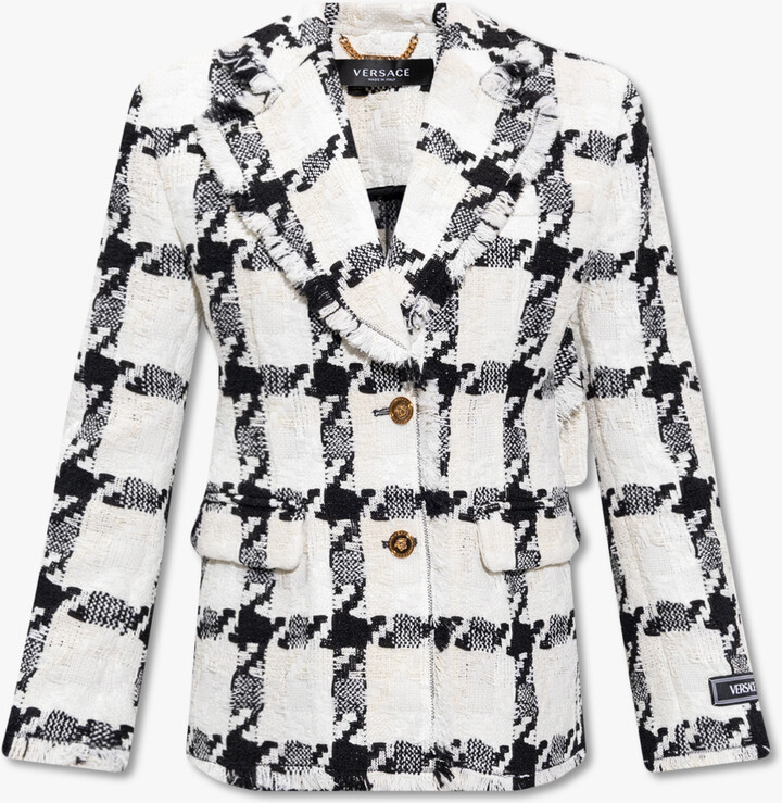 Versace Patterned Blazer - ShopStyle