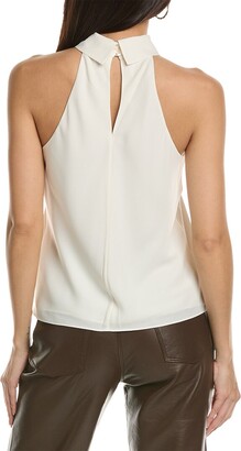 Theory Roll Neck Halter Top - ShopStyle