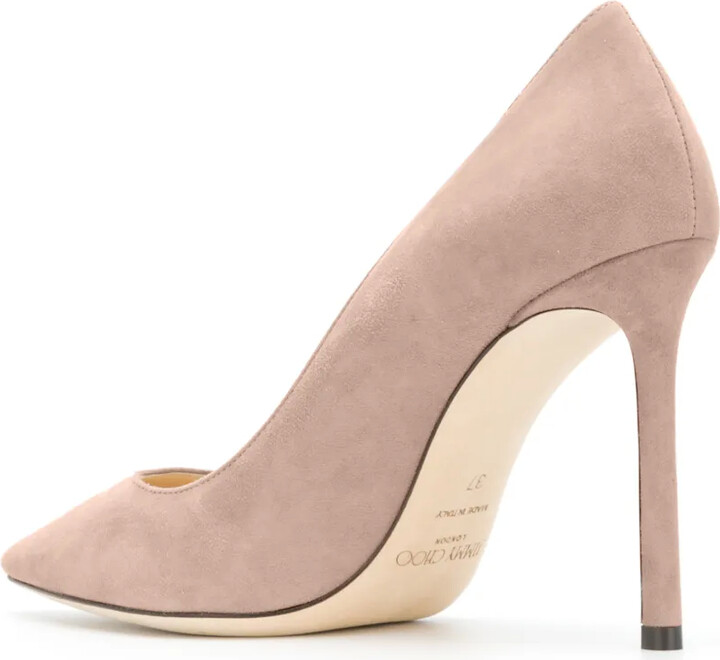 Jimmy Choo Romy 100 pumps - ShopStyle