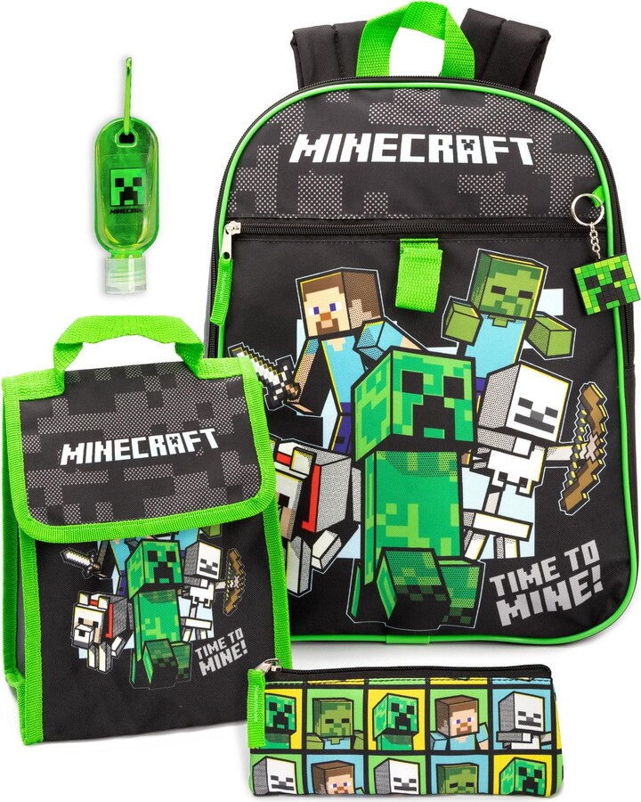 Minecraft 4 Piece Backpack Set - ShopStyle
