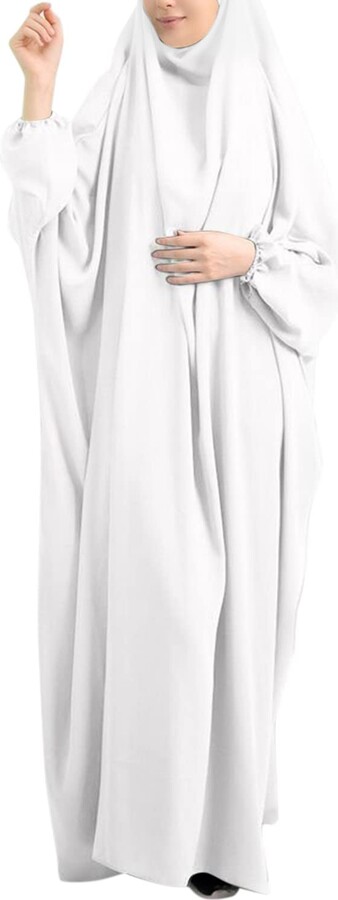 VESNIBA Muslim Traditional Dress Prayer Clothes for Muslim Women ...