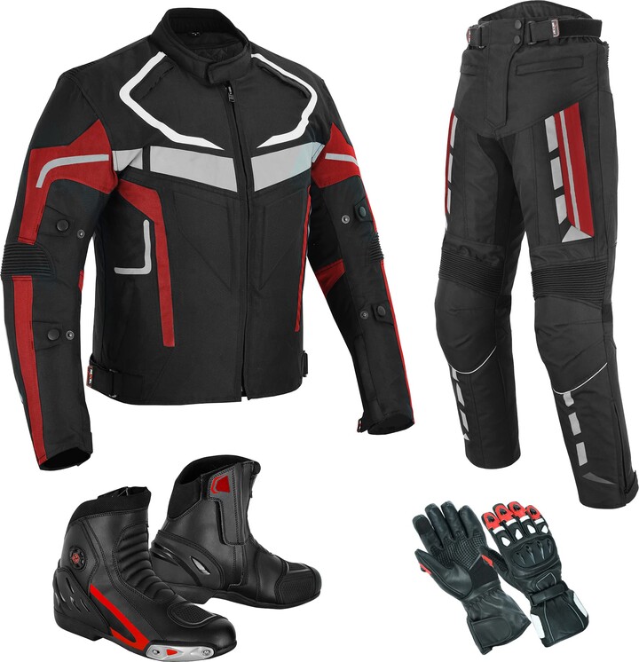 VASTER Motorcycle Suits Motorbike waterproof suit Jacket with trouser ...