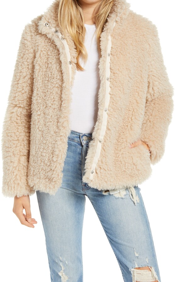 Vero Moda Barry Tiffany Short Teddy Jacket - ShopStyle