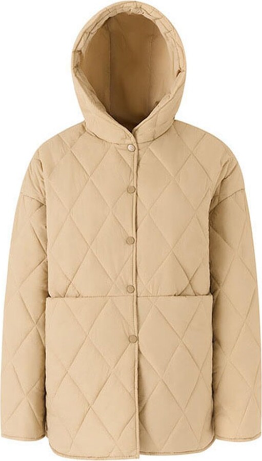 MODSGUE Quilted Coat Women's Lightweight Soft Winter Jacket Outdoor ...