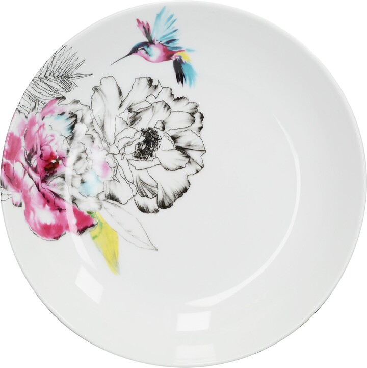 Dunelm Heavenly Hummingbird Porcelain Pasta Bowl White - ShopStyle ...