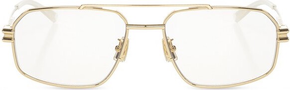 Bottega Veneta Pilot-Frame Glasses - ShopStyle Eyeglasses