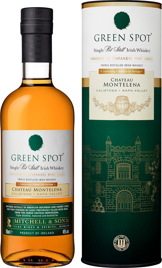 Spot Whiskeys Green Spot Château Montelena Cask Finished Single Pot ...