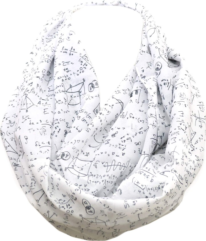 Di Capanni Math infinity scarf for woman engineers teacher nerds ...