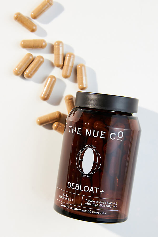 THE NUE CO Debloat+ Anti-Bloat Supplement with Digestive Enzymes ...