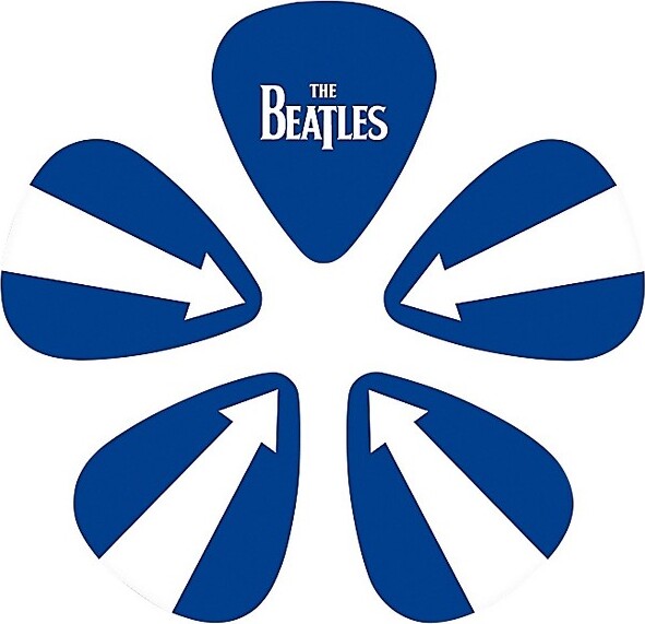 D'Addario The Beatles 1964 US Tour Ed Sullivan Stage Guitar Picks 10 ...