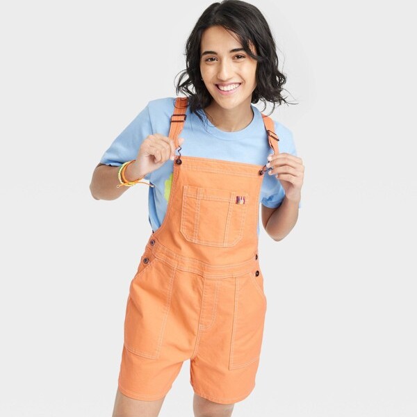 Nobrand Pride Adult Shortalls - Orange - ShopStyle Day Dresses
