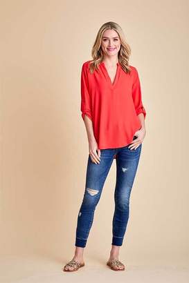 Fashion Look Featuring Lush Tops and Blank NYC Distressed Jeans by ...