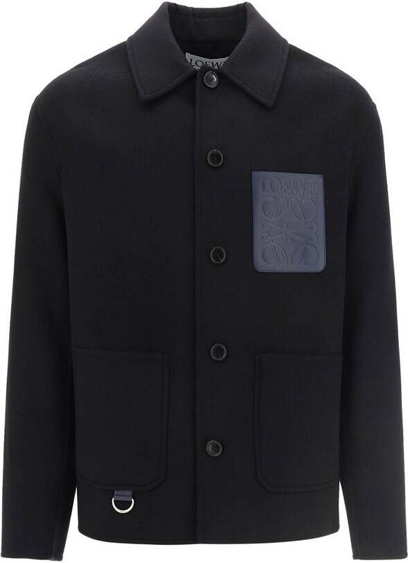 Loewe Logo Patch Workwear Jacket - ShopStyle