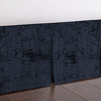 The Tailor's Bed Glamour Velvet Bed Skirt - ShopStyle