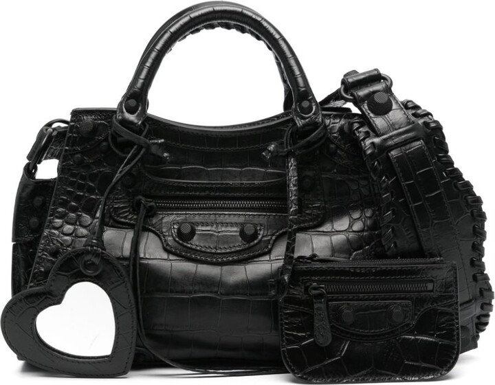 Balenciaga Le Cagole leather tote bag - ShopStyle