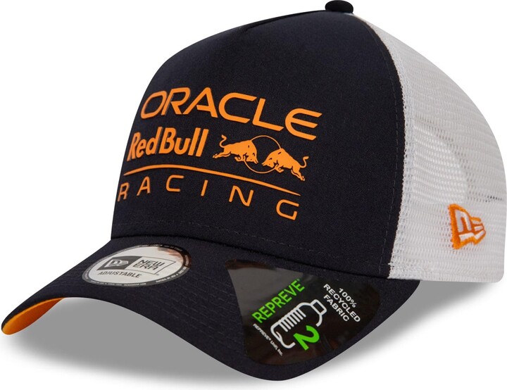 New Era Men's 9Forty Trucker Sustainable E Frame Red Bull F1 Baseball ...