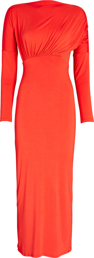 The Line By K Pascal Cut-Out Jersey Midi Dress - ShopStyle