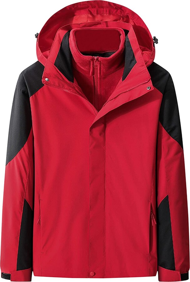 Generic Jackets For Men Black Leather Jacket Men Long Long White Faux ...