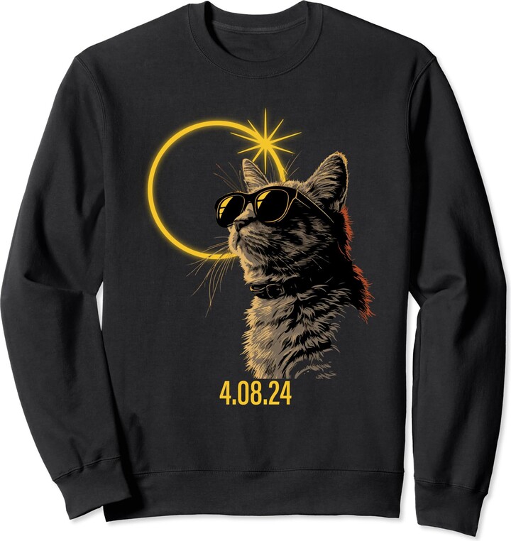 Eclipse Kitty 2024 GuwdTeez Co. Total Solar Eclipse Kitty 2024 Funny ...