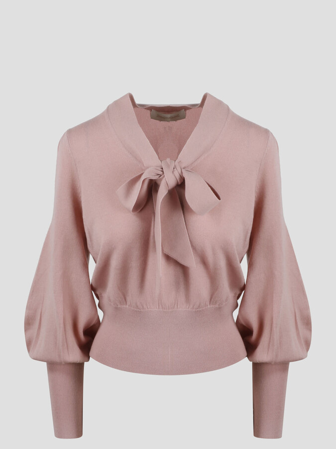 Zimmermann Tie Neck Sweater - ShopStyle