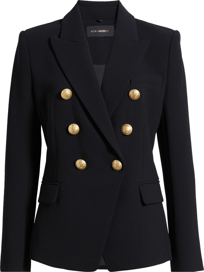 Kobi Halperin Jaxy Double Breasted Blazer - ShopStyle