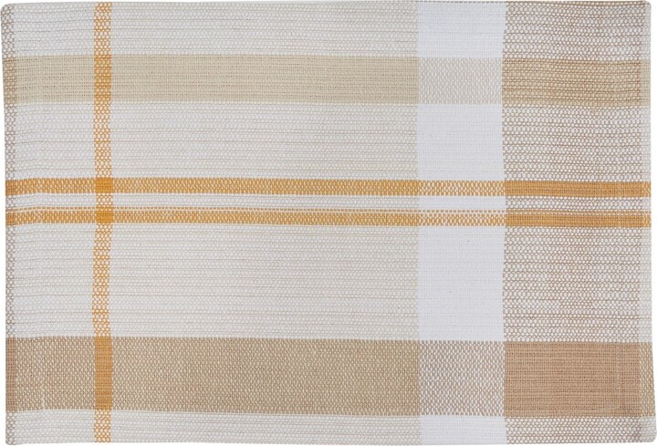 Split P Sunflower Plaid Placemat Set - ShopStyle