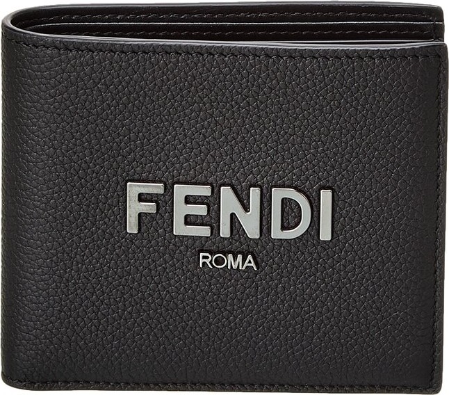 Fendi Signature Leather Bifold Wallet - ShopStyle