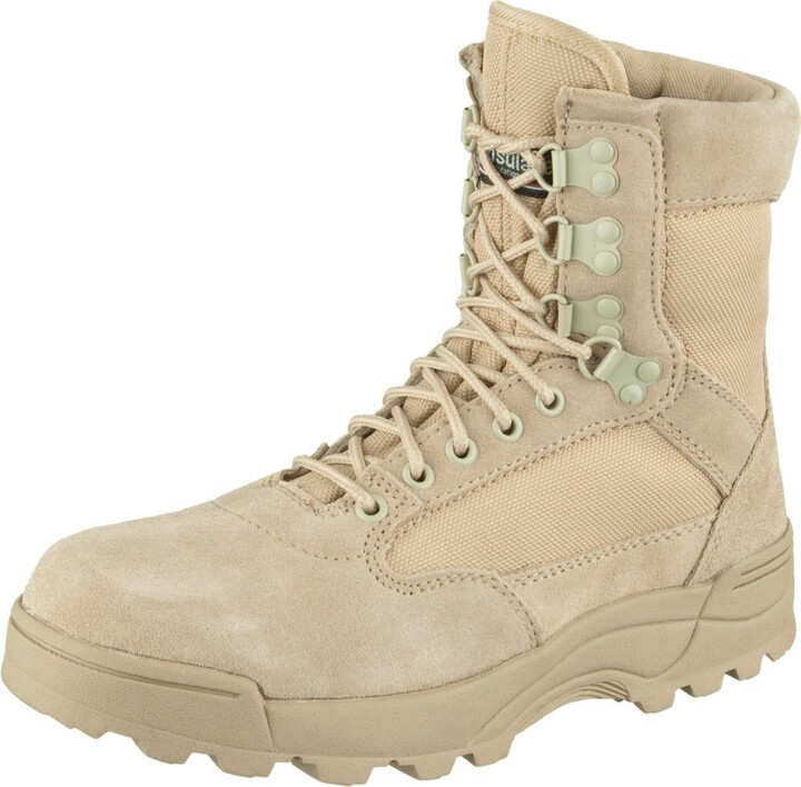 Brandit Men's Zipper Military and Tactical Boot - ShopStyle