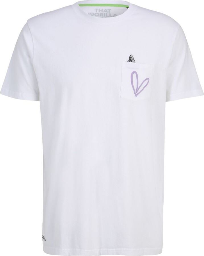 That Gorilla Brand Maji Mens Goldcrown Gorilla Pocket T Four - ShopStyle