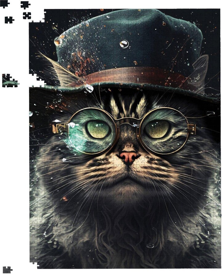 Warren Reed - Designer Norwegian Forest Cat Jigsaw Puzzle - ShopStyle