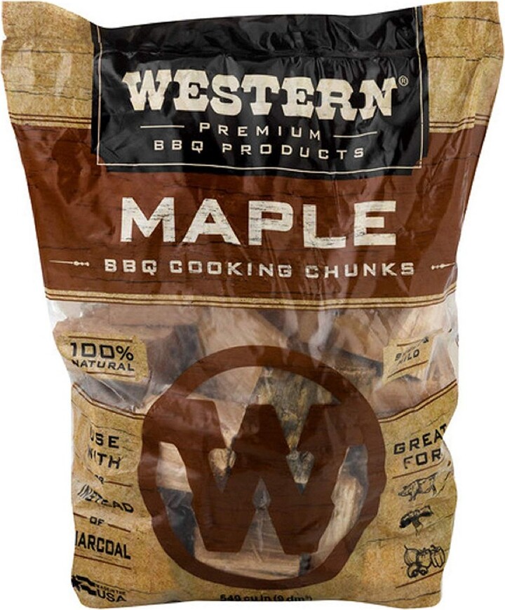 Western Premium BBQ Products Western BBQ Maple Barbecue Flavor Wood ...