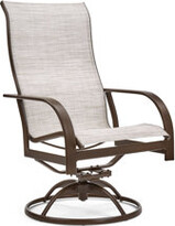 Winston Key West Sling Ultra High Back Swivel Rocker Dining Chairs ...
