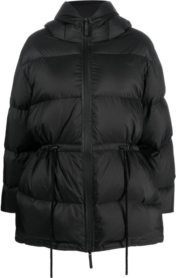 Acne Studios Drawstring-Waist Puffer Jacket - ShopStyle