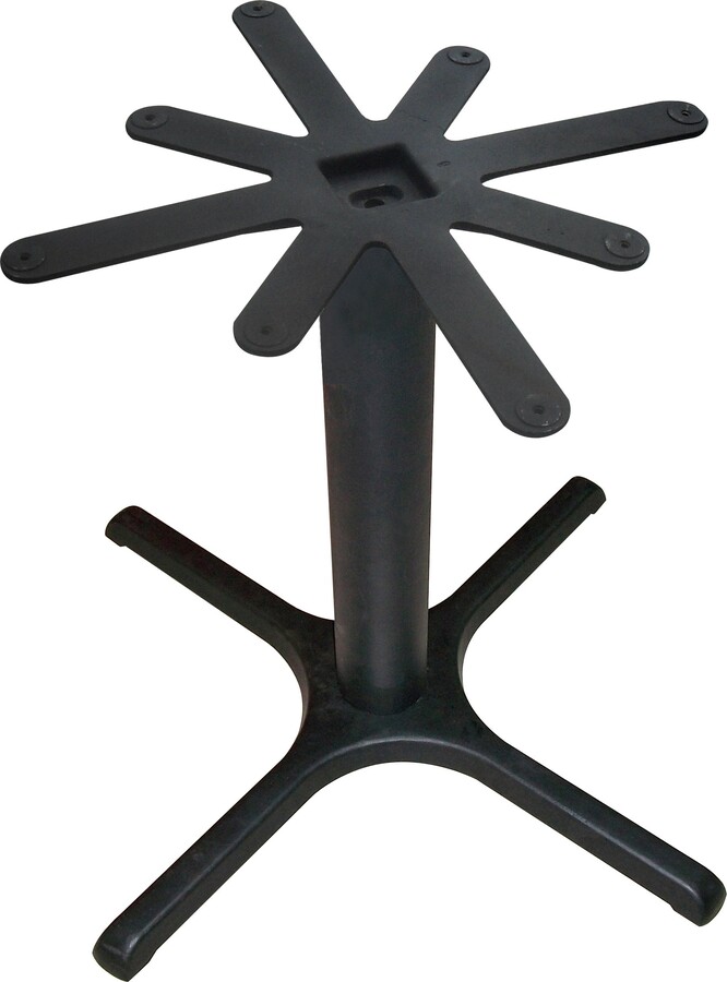 JI Bases Cast Iron 36 x 36-inch 4-prong Pedestal Table Base-4-inch ...