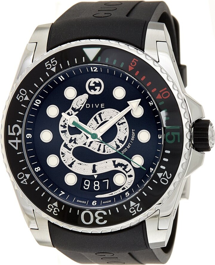 Gucci Men's Interlocking Watch - ShopStyle