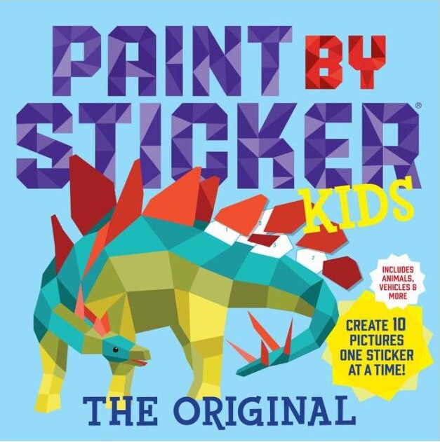 Barnes & Noble Paint by Sticker Kids: Create 10 Pictures One Sticker at ...