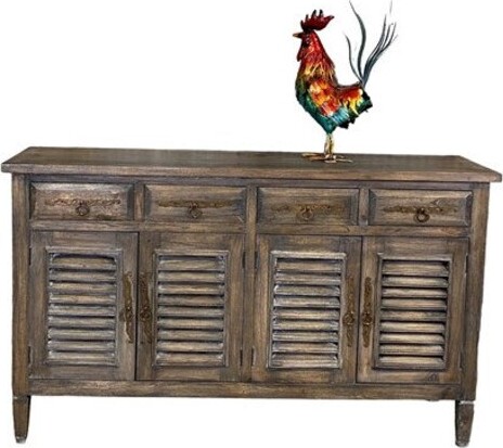 Etsy Sideboard With Shutters, Buffet, Console Table, Kitchen Storage ...