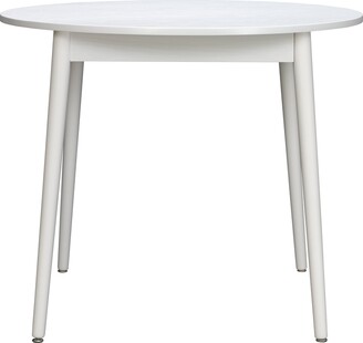 Dunelm Leo 4 Seater Round Dining Table White - ShopStyle