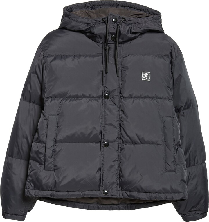 Sporty & Rich Running Woman Hooded Down Puffer Jacket - ShopStyle