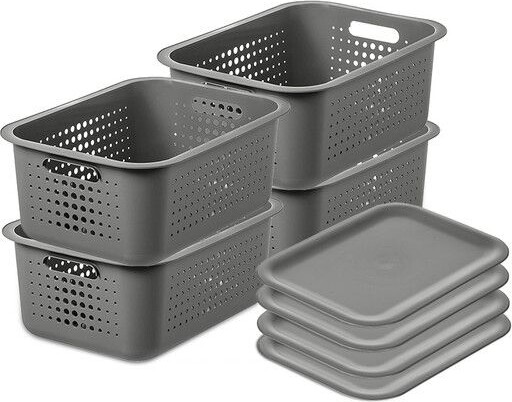 SmartStore 'Recycled Basket 15' with lids x4 - ShopStyle