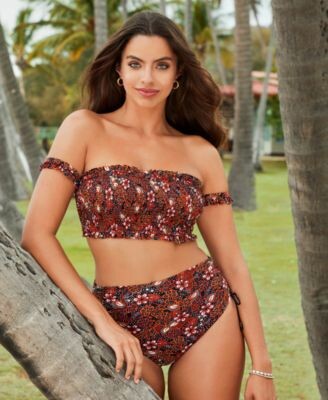 Skinny Dippers Womens Jasmine Mae Bikini Top Jasmine Transformer Bikini Bottoms - ShopStyle Two ...