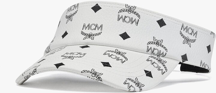 MCM Visor in Visetos - ShopStyle Hats