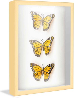 CustomPictureFrames.com 32x9 Shadow Box Frame Gold | 1.625 inches Deep ...